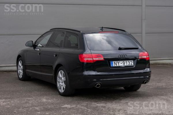Black Audi A6 2010 in Riga, with an engine capacity of 3.00 L and mileage of 0 thousand km for 7450 €, photo 7 on AUTOMOTO.COM.LV