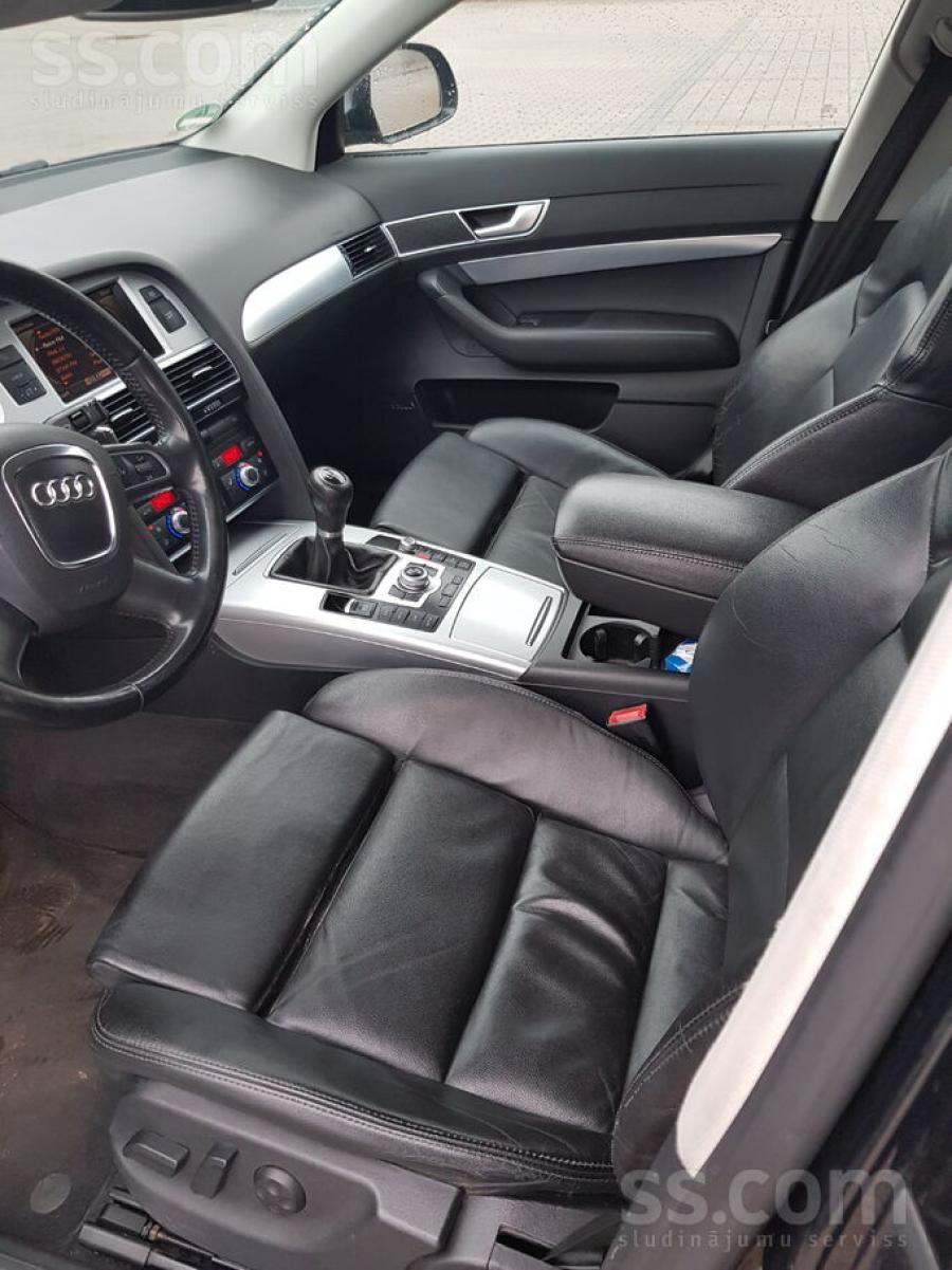 Melns Audi A6 2010 Rīga, ar dzinēja tilpumu 2.70 L un nobraukumu 278 tūkst. km par 5950 €, foto 22 vietnē AUTOMOTO.COM.LV
