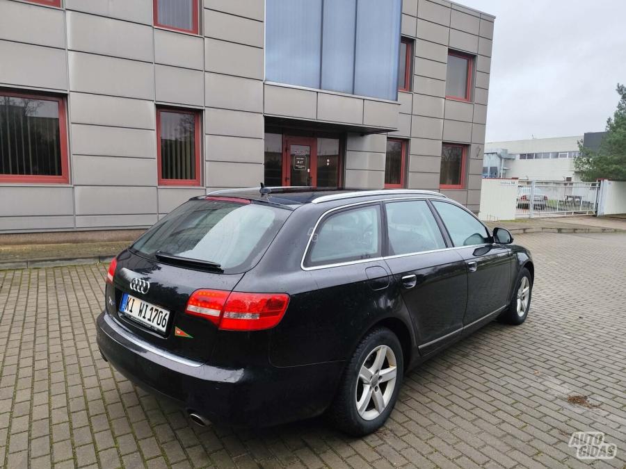 Black Audi A6 2010 in Mazeikiai, with an engine capacity of 2.70 L and mileage of 268 thousand km for 5300 €, photo 8 on AUTOMOTO.COM.LV