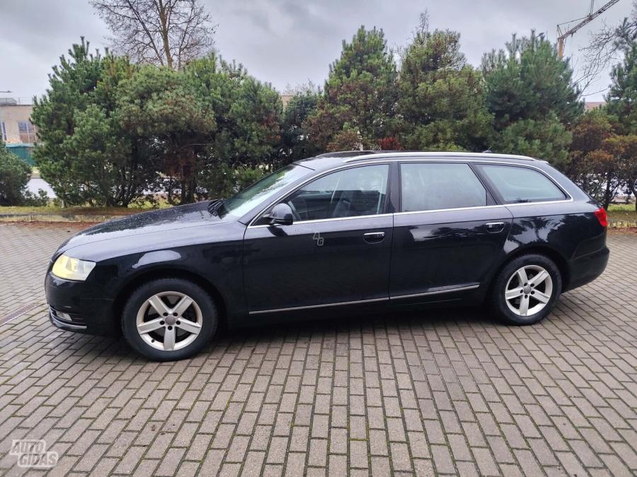 Black Audi A6 2010 in Mazeikiai, with an engine capacity of 2.70 L and mileage of 268 thousand km for 5300 €, photo 9 on AUTOMOTO.COM.LV