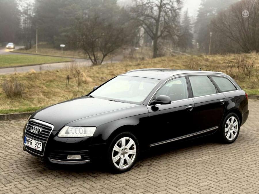 Black Audi A6 2010 in Vilnius, with an engine capacity of 3.00 L and mileage of 298 thousand km for 4900 €, photo 1 on AUTOMOTO.COM.LV