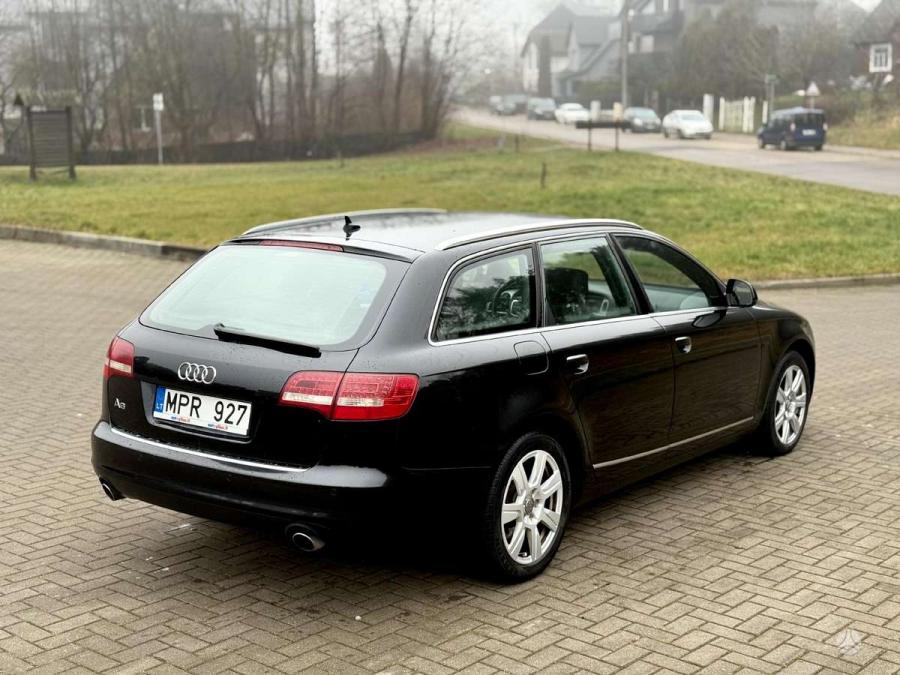 Black Audi A6 2010 in Vilnius, with an engine capacity of 3.00 L and mileage of 298 thousand km for 4900 €, photo 7 on AUTOMOTO.COM.LV
