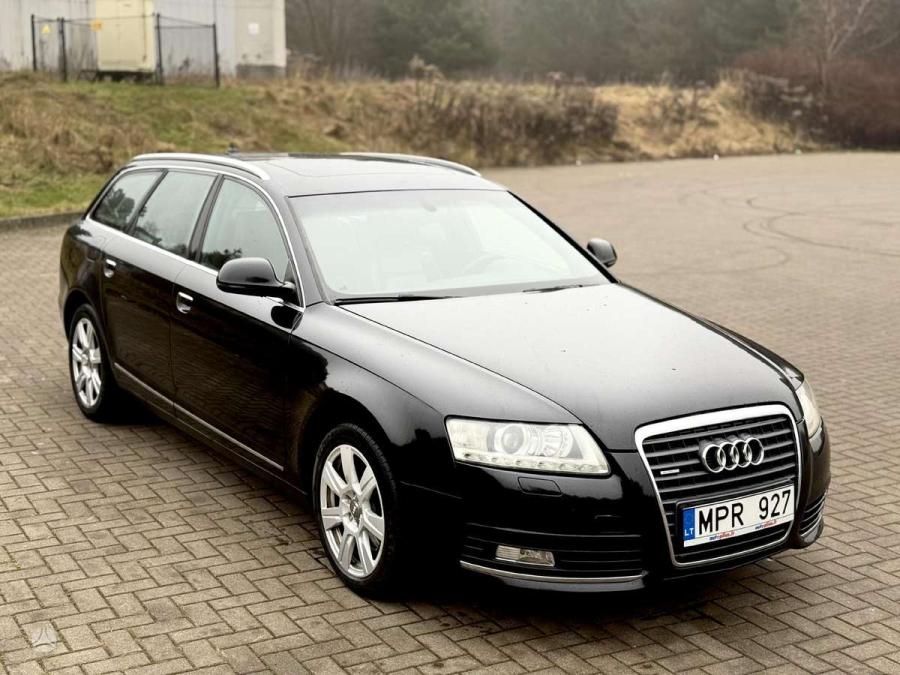 Black Audi A6 2010 in Vilnius, with an engine capacity of 3.00 L and mileage of 285 thousand km for 4500 €, photo 1 on AUTOMOTO.COM.LV