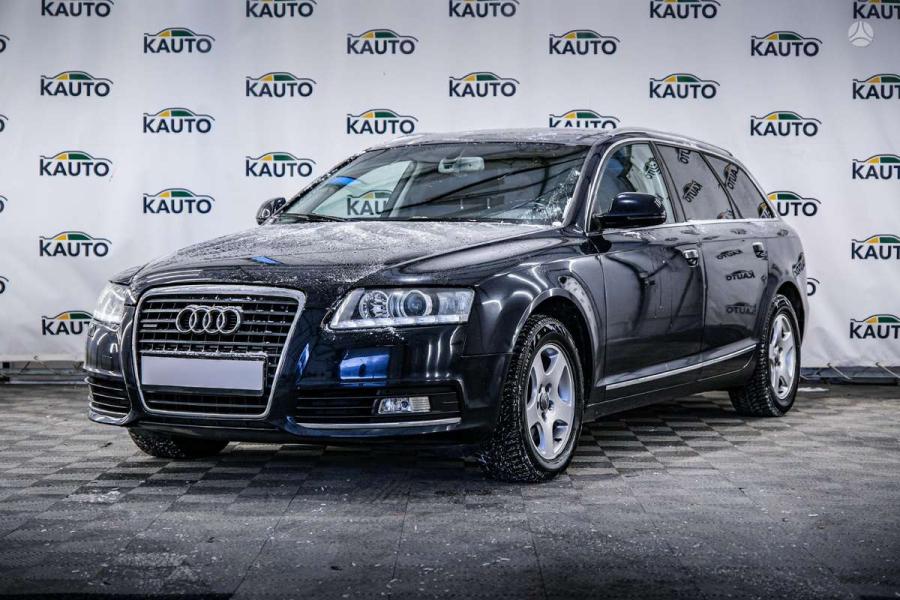 Black Audi A6 2010 in Kaunas, with an engine capacity of 2.70 L and mileage of 254 thousand km for 6390 €, photo 1 on AUTOMOTO.COM.LV