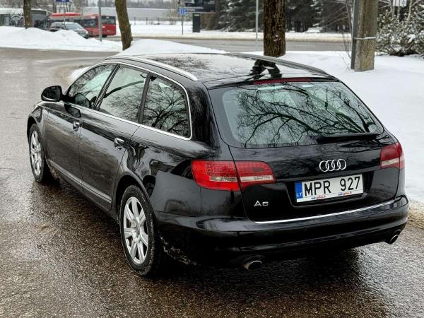 Black Audi A6 2010 in Vilnius, with an engine capacity of 3.00 L and mileage of 290 thousand km for 4800 €, photo 4 on AUTOMOTO.COM.LV