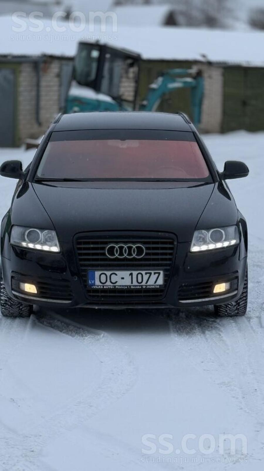 Black Audi A6 2010 in Bauska, with an engine capacity of 2.70 L and mileage of 360 thousand km for 5100 €, photo 2 on AUTOMOTO.COM.LV