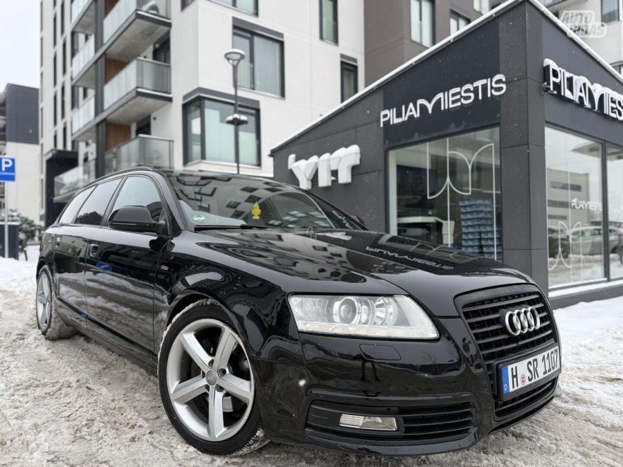 Melns Audi A6 2010 Kauņa, ar dzinēja tilpumu 2.00 L un nobraukumu 299 tūkst. km par 6350 €, foto 3 vietnē AUTOMOTO.COM.LV