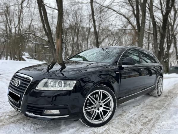 Melns Audi A6 2010 Kauņa, ar dzinēja tilpumu 2.00 L un nobraukumu 264 tūkst. km par 5650 €, foto 1 vietnē AUTOMOTO.COM.LV