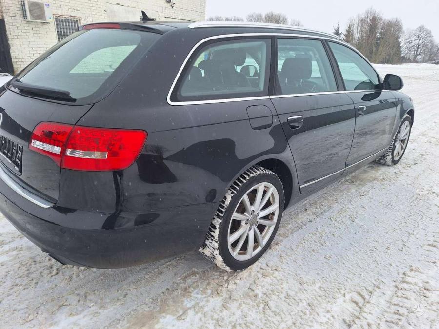 Black Audi A6 2010 in Marijampole, with an engine capacity of 1.97 L and mileage of 337 thousand km for 4850 €, photo 5 on AUTOMOTO.COM.LV