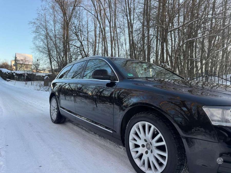 Black Audi A6 2010 in Utena, with an engine capacity of 2.70 L and mileage of 285 thousand km for 4250 €, photo 5 on AUTOMOTO.COM.LV