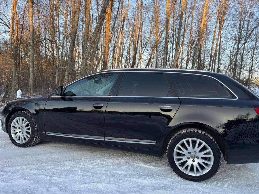 Black Audi A6 2010 in Utena, with an engine capacity of 2.70 L and mileage of 285 thousand km for 4250 €, photo 12 on AUTOMOTO.COM.LV