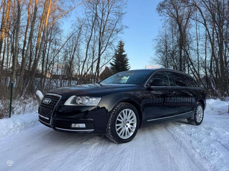 Black Audi A6 2010 in Utena, with an engine capacity of 2.70 L and mileage of 285 thousand km for 4250 €, photo 17 on AUTOMOTO.COM.LV