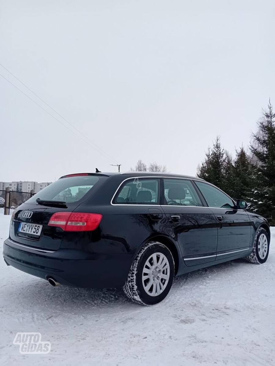 Black Audi A6 2010 in Vilkaviskis, with an engine capacity of 2.70 L and mileage of 355 thousand km for 4850 €, photo 6 on AUTOMOTO.COM.LV