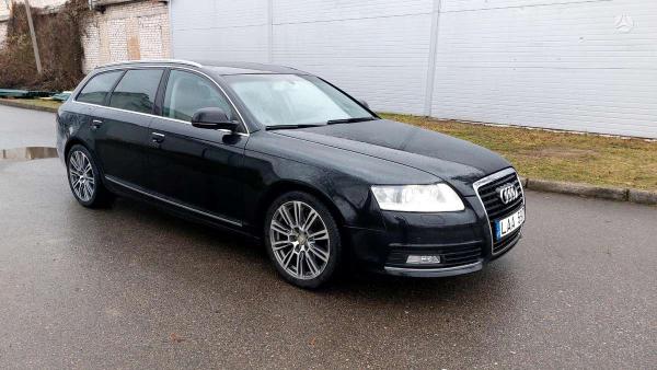 Melns Audi A6 2010 Kauņa, ar dzinēja tilpumu 1.97 L un nobraukumu 325 tūkst. km par 5000 €, foto 1 vietnē AUTOMOTO.COM.LV
