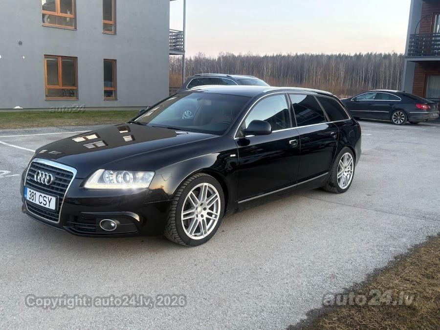 Black Audi A6 2010 in Tallinn, with an engine capacity of 2.00 L and mileage of 344 thousand km for 5799 €, photo 2 on AUTOMOTO.COM.LV