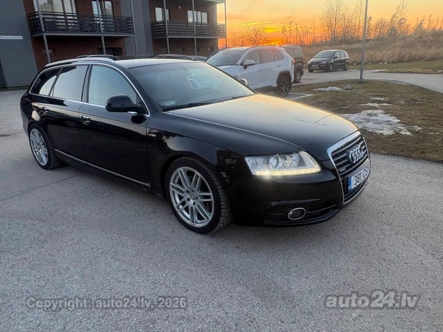 Black Audi A6 2010 in Tallinn, with an engine capacity of 2.00 L and mileage of 344 thousand km for 5799 €, photo 4 on AUTOMOTO.COM.LV