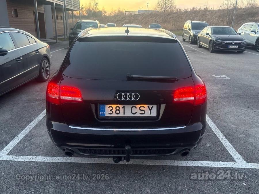 Black Audi A6 2010 in Tallinn, with an engine capacity of 2.00 L and mileage of 344 thousand km for 5799 €, photo 6 on AUTOMOTO.COM.LV