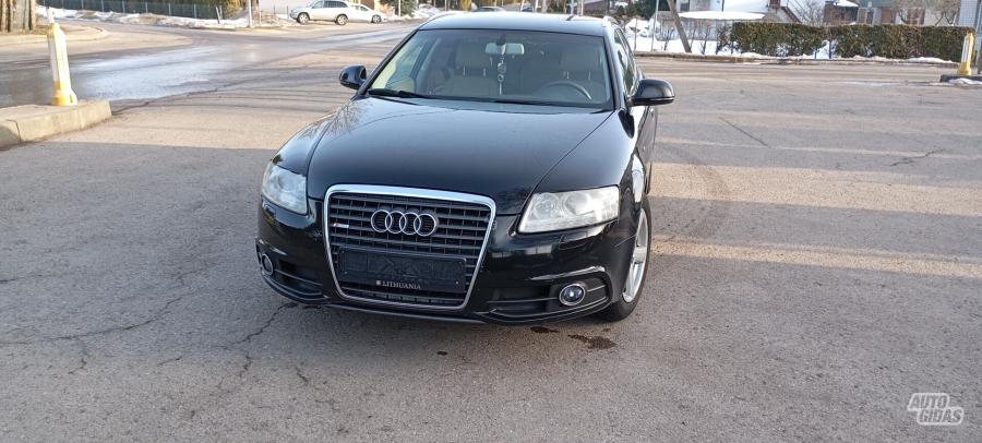 Black Audi A6 2010 in Raseiniai, with an engine capacity of 2.70 L and mileage of 352 thousand km for 5900 €, photo 1 on AUTOMOTO.COM.LV