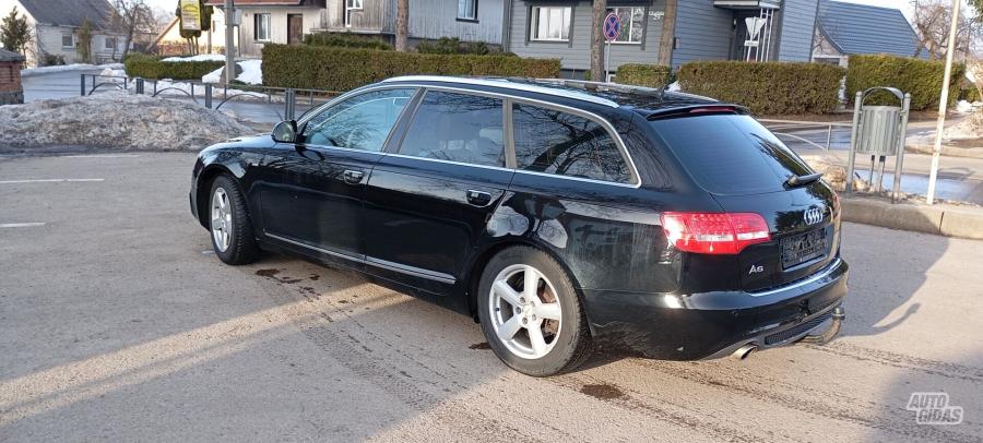 Black Audi A6 2010 in Raseiniai, with an engine capacity of 2.70 L and mileage of 352 thousand km for 5900 €, photo 3 on AUTOMOTO.COM.LV