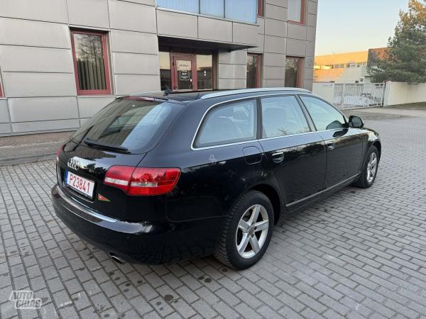 Black Audi A6 2010 in Mazeikiai, with an engine capacity of 2.70 L and mileage of 268 thousand km for 5200 €, photo 7 on AUTOMOTO.COM.LV