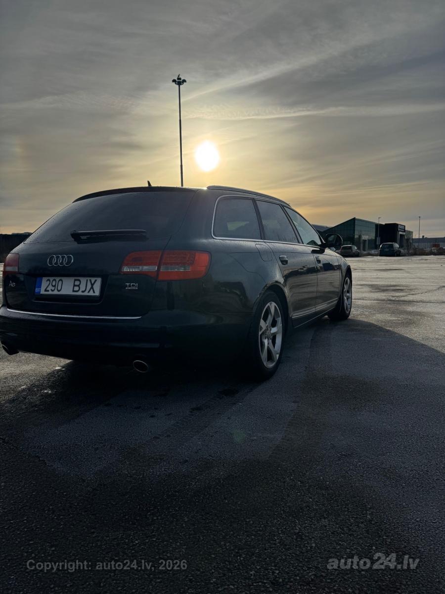 Black Audi A6 2010 in Tallinn, with an engine capacity of 3.00 L and mileage of 338 thousand km for 8000 €, photo 5 on AUTOMOTO.COM.LV