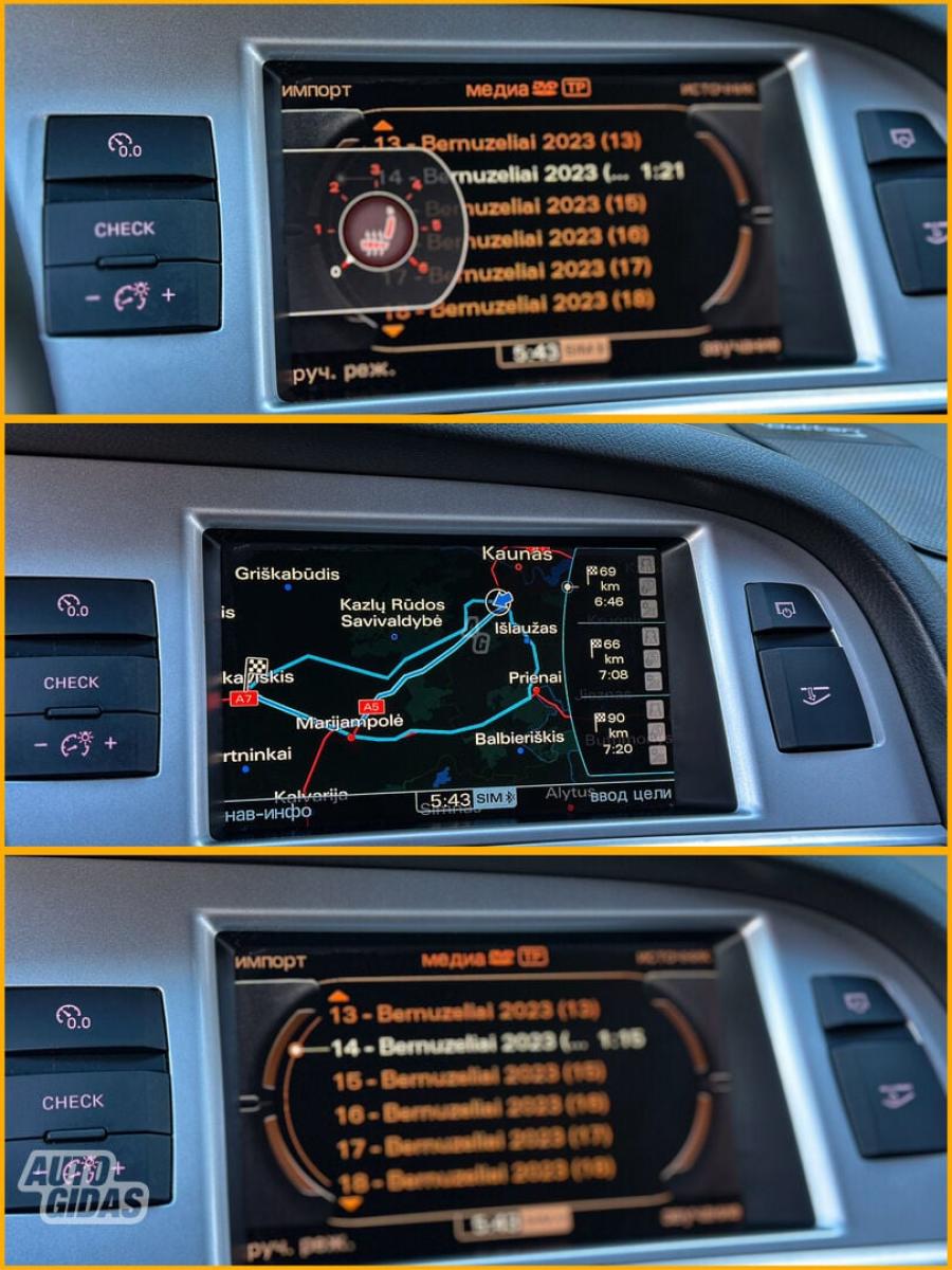 Melns Audi A6 2010 Kauņa, ar dzinēja tilpumu 2.00 L un nobraukumu 326 tūkst. km par 6550 €, foto 33 vietnē AUTOMOTO.COM.LV