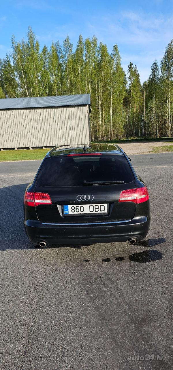 Black Audi A6 2010 in Tallinn, with an engine capacity of 3.00 L and mileage of 331 thousand km for 7400 €, photo 4 on AUTOMOTO.COM.LV