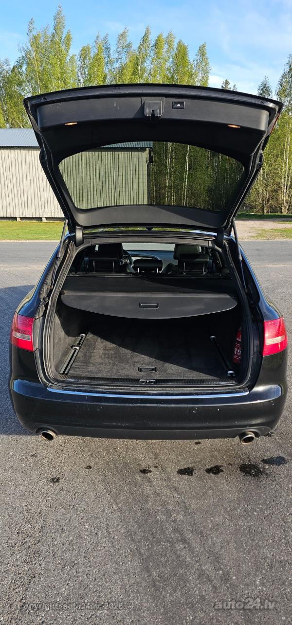 Black Audi A6 2010 in Tallinn, with an engine capacity of 3.00 L and mileage of 331 thousand km for 7400 €, photo 5 on AUTOMOTO.COM.LV