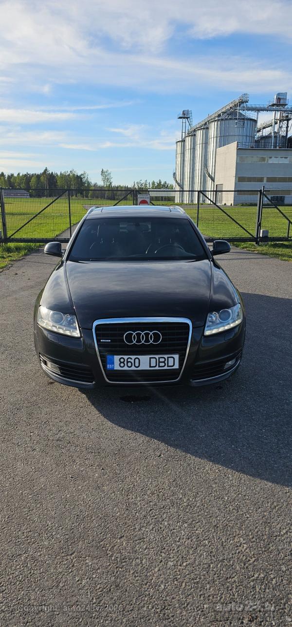 Black Audi A6 2010 in Tallinn, with an engine capacity of 3.00 L and mileage of 331 thousand km for 7400 €, photo 9 on AUTOMOTO.COM.LV