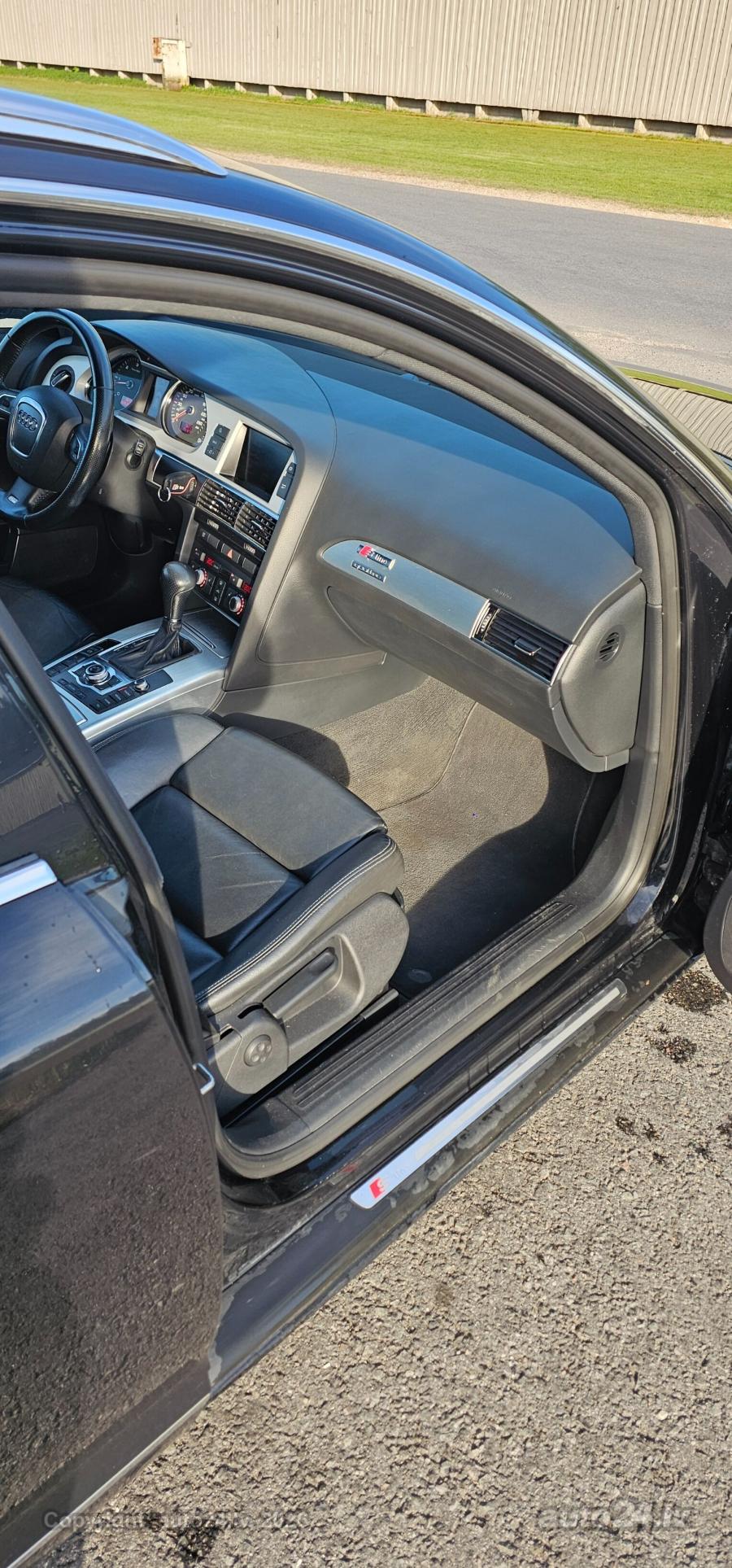 Melns Audi A6 2010 Tallina, ar dzinēja tilpumu 3.00 L un nobraukumu 331 tūkst. km par 7400 €, foto 17 vietnē AUTOMOTO.COM.LV