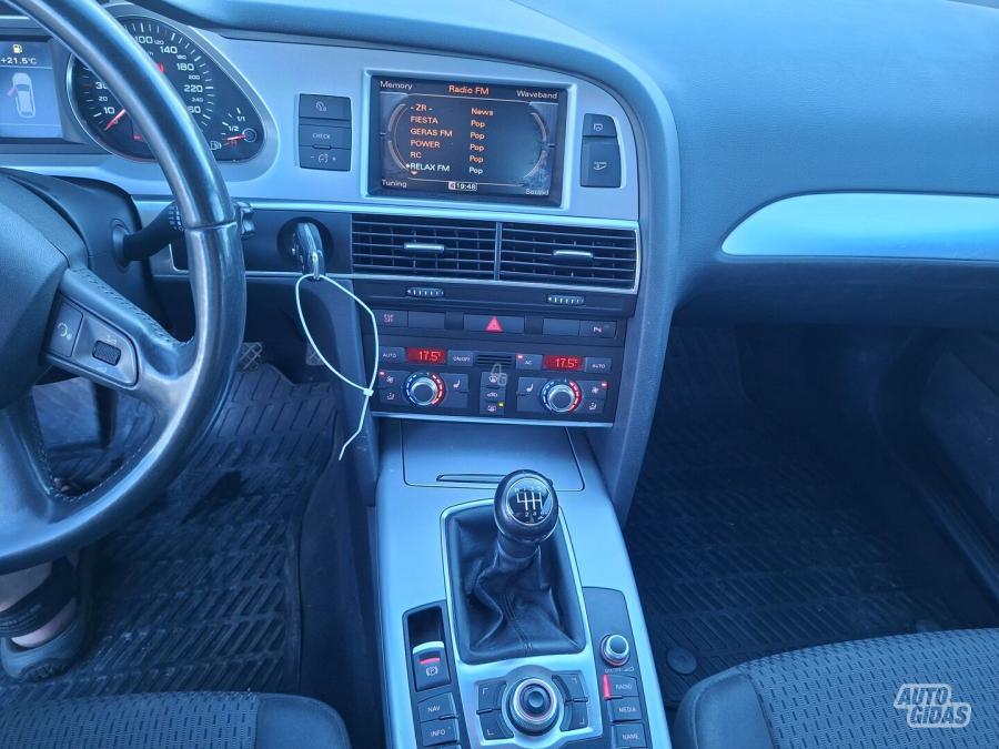 Black Audi A6 2010 in Kaunas, with an engine capacity of 2.00 L and mileage of 315 thousand km for 4250 €, photo 31 on AUTOMOTO.COM.LV