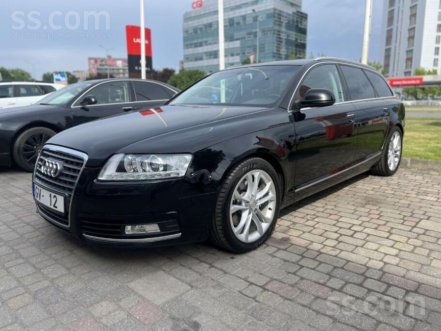 Черный Ауди А6 2010 в Бауска, объемом двигателя 2.70 л и пробегом 324 тыс. км за 5600 €, фото 1 на AUTOMOTO.COM.LV