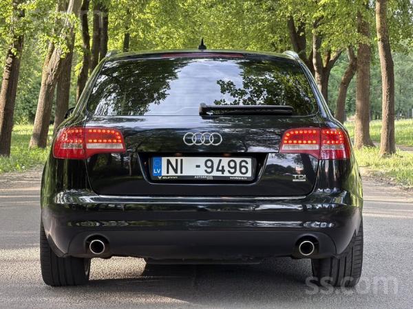 Black Audi A6 2010 in Riga, with an engine capacity of 3.00 L and mileage of 257 thousand km for 6900 €, photo 6 on AUTOMOTO.COM.LV