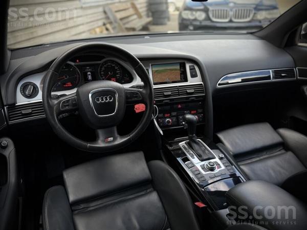 Черный Ауди А6 2010 в Тукумс, объемом двигателя 3.00 л и пробегом 279 тыс. км за 8490 €, фото 6 на AUTOMOTO.COM.LV