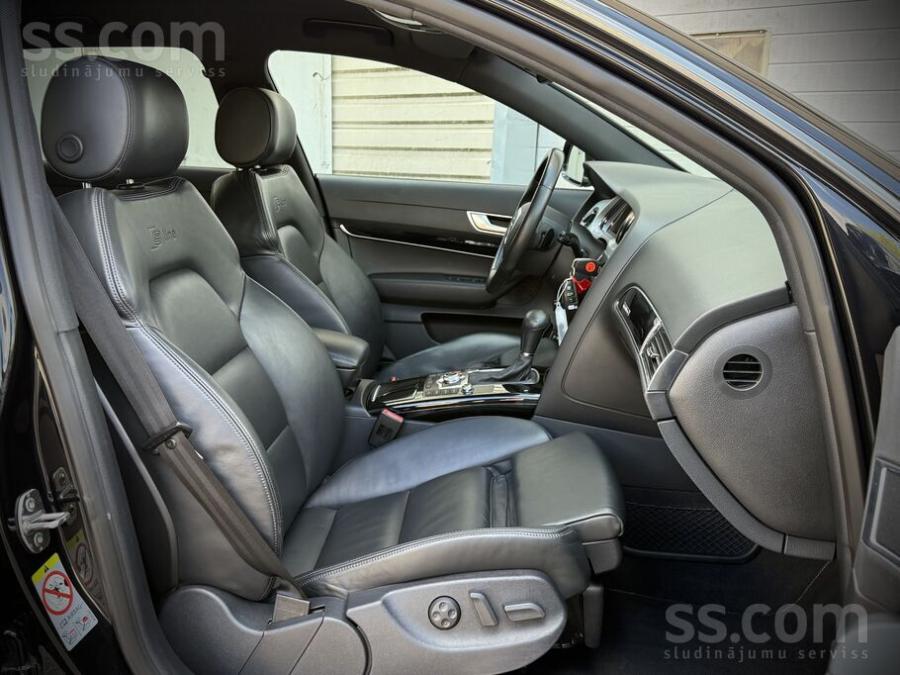Black Audi A6 2010 in Tukums, with an engine capacity of 3.00 L and mileage of 279 thousand km for 8490 €, photo 8 on AUTOMOTO.COM.LV