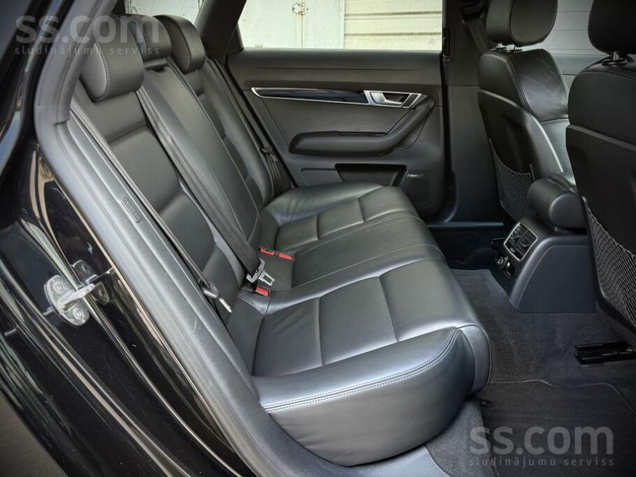 Black Audi A6 2010 in Tukums, with an engine capacity of 3.00 L and mileage of 279 thousand km for 8490 €, photo 10 on AUTOMOTO.COM.LV