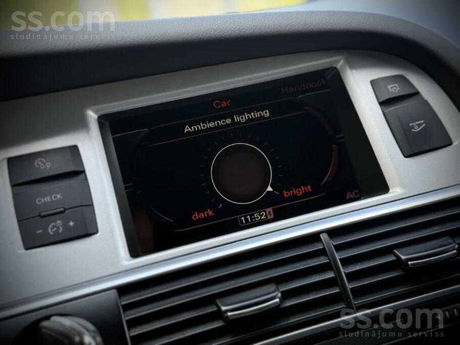 Black Audi A6 2010 in Tukums, with an engine capacity of 3.00 L and mileage of 279 thousand km for 8490 €, photo 15 on AUTOMOTO.COM.LV