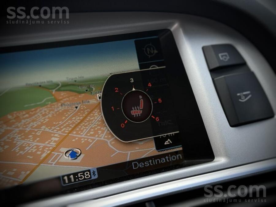 Black Audi A6 2010 in Tukums, with an engine capacity of 3.00 L and mileage of 279 thousand km for 8490 €, photo 17 on AUTOMOTO.COM.LV
