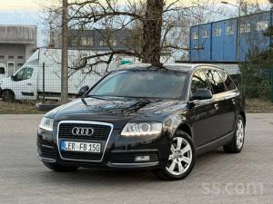 Black Audi A6 2010 in Riga, with an engine capacity of 3.00 L and mileage of 0 thousand km for 4650 €, photo  on AUTOMOTO.COM.LV