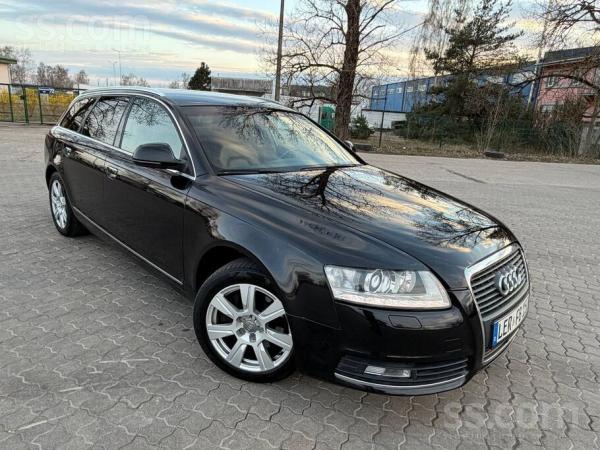 Black Audi A6 2010 in Riga, with an engine capacity of 3.00 L and mileage of 0 thousand km for 4650 €, photo 6 on AUTOMOTO.COM.LV