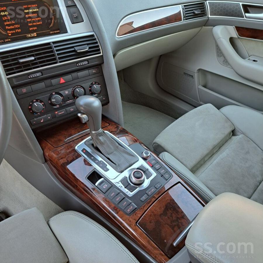 Black Audi A6 2010 in Rezekne, with an engine capacity of 2.00 L and mileage of 0 thousand km for 5650 €, photo 11 on AUTOMOTO.COM.LV