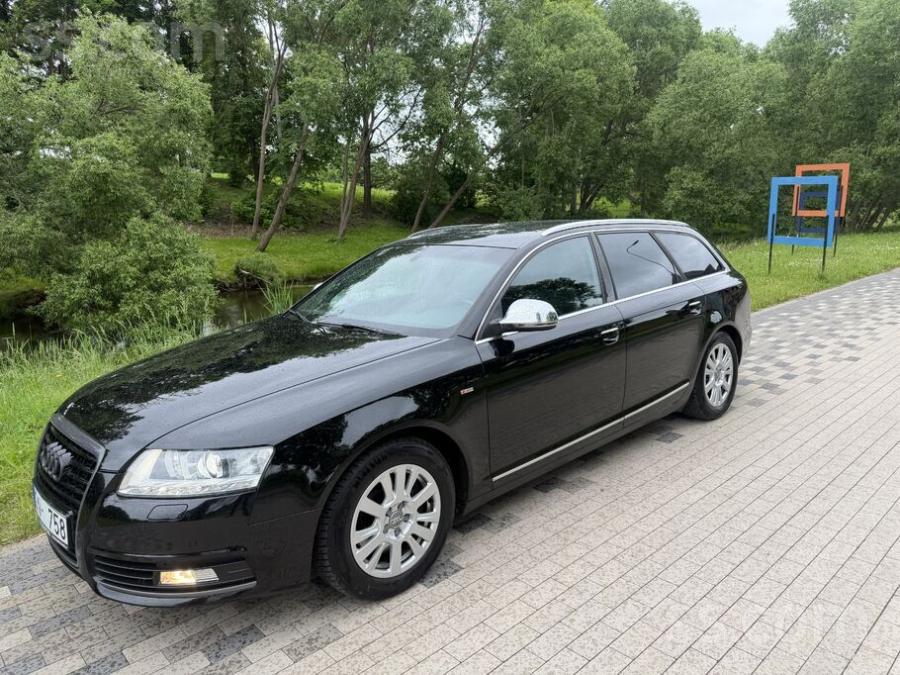 Black Audi A6 2010 in Rezekne, with an engine capacity of 2.00 L and mileage of 0 thousand km for 5450 €, photo 8 on AUTOMOTO.COM.LV