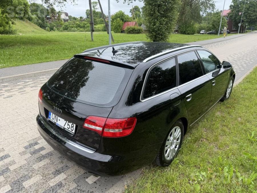 Black Audi A6 2010 in Rezekne, with an engine capacity of 2.00 L and mileage of 0 thousand km for 5450 €, photo 10 on AUTOMOTO.COM.LV