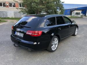 Черный Ауди А6 2010 в Огре, объемом двигателя 2.70 л и пробегом 0 тыс. км за 6300 €, фото 7 на AUTOMOTO.COM.LV