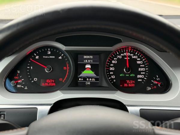 Melns Audi A6 2010 Ogre, ar dzinēja tilpumu 3.00 L un nobraukumu 351 tūkst. km par 5800 €, foto 5 vietnē AUTOMOTO.COM.LV