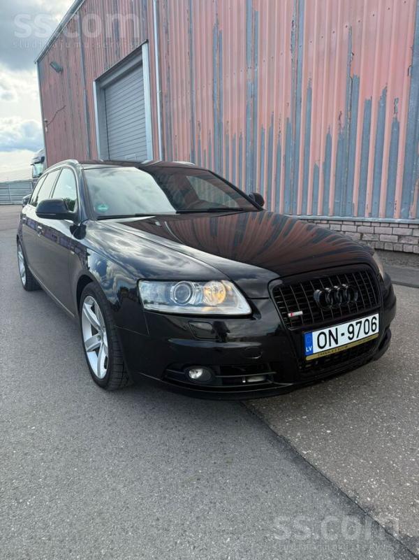 Black Audi A6 2010 in Riga, with an engine capacity of 2.70 L and mileage of 0 thousand km for 5200 €, photo 1 on AUTOMOTO.COM.LV