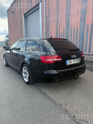 Black Audi A6 2010 in Riga, with an engine capacity of 2.70 L and mileage of 0 thousand km for 5200 €, photo 4 on AUTOMOTO.COM.LV
