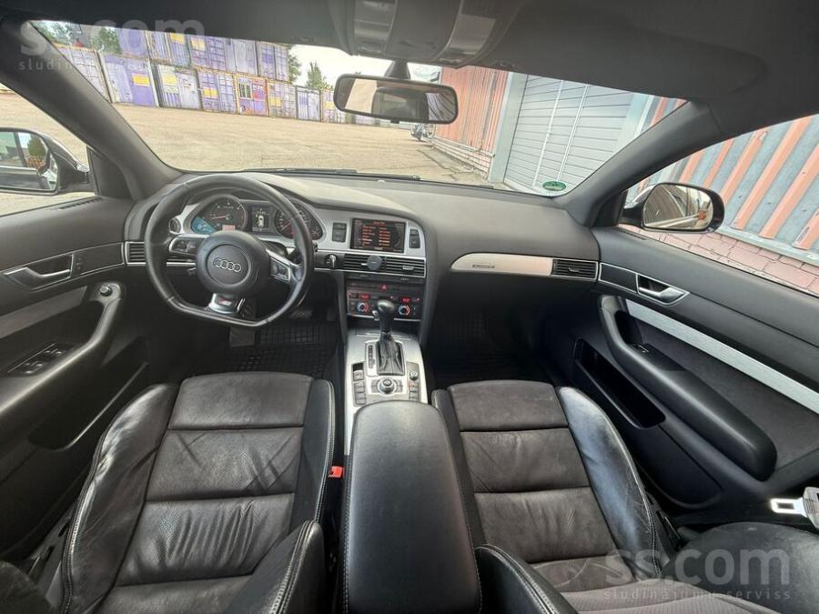 Black Audi A6 2010 in Riga, with an engine capacity of 2.70 L and mileage of 0 thousand km for 5200 €, photo 6 on AUTOMOTO.COM.LV
