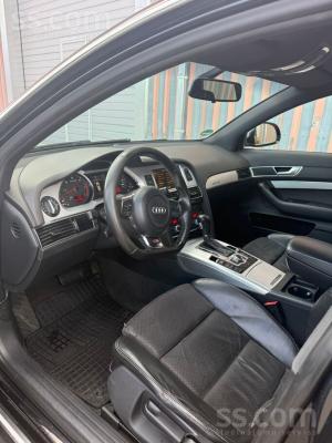 Black Audi A6 2010 in Riga, with an engine capacity of 2.70 L and mileage of 0 thousand km for 5200 €, photo 7 on AUTOMOTO.COM.LV