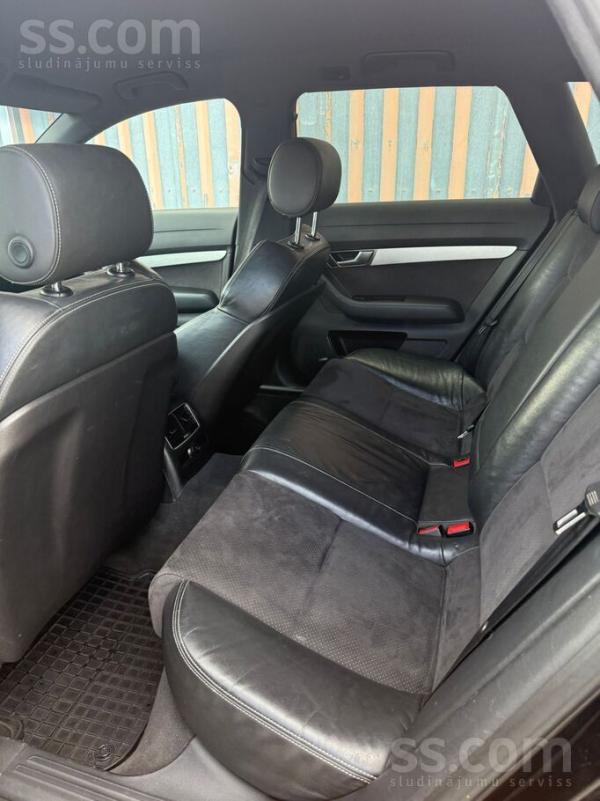 Black Audi A6 2010 in Riga, with an engine capacity of 2.70 L and mileage of 0 thousand km for 5200 €, photo 8 on AUTOMOTO.COM.LV